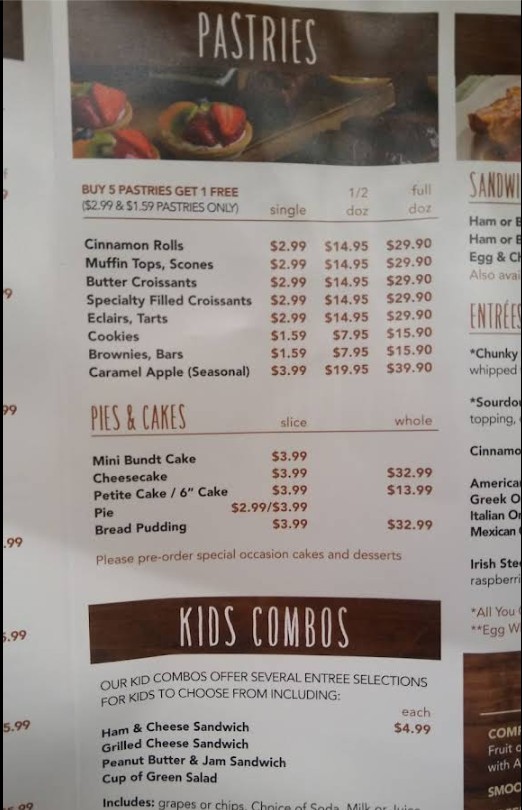 Kneaders Bakery & Cafe Menu – Fresh Breads, Breakfast & More